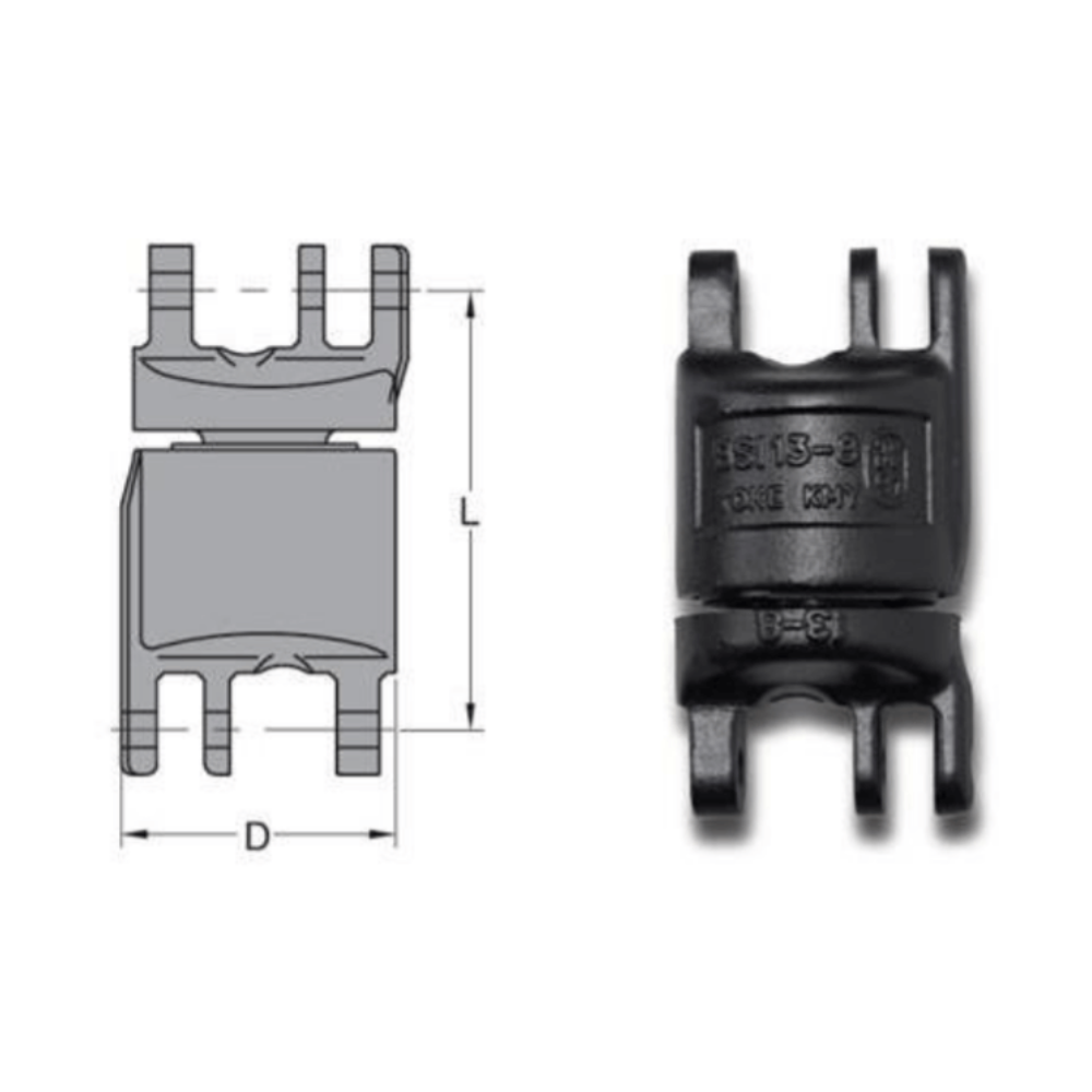 Insulated Blank Swivel with Ball Bearing - Grade 80 | Fk-marine.com ...